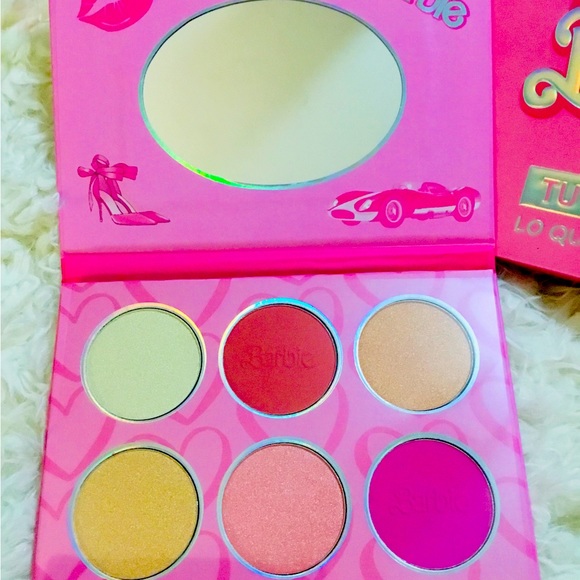 Barbie | Makeup | Beautiful Colors Barbie Pallet With A Mirror | Poshmark